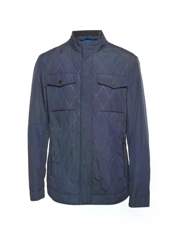 Hugo Boss Quilted Layered Jacket
