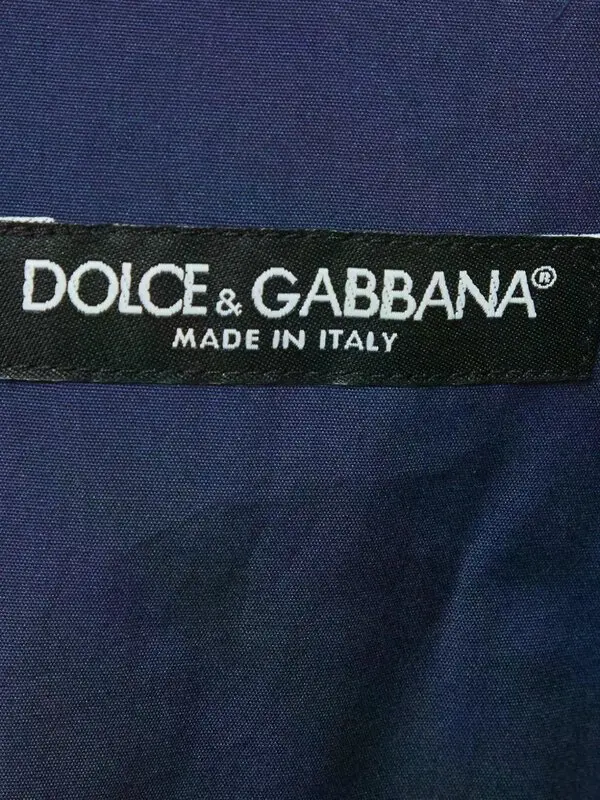 Dolce & Gabbana Short-sleeve Logo-plaque Shirt