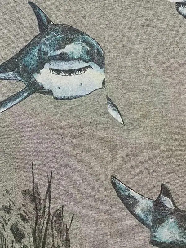 Stella McCartney Cotton Shark Print T-shirt