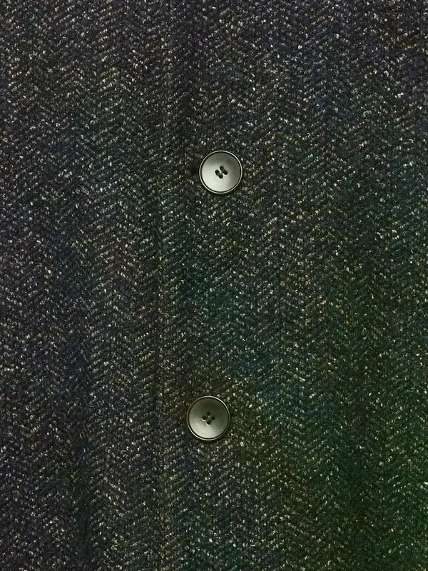 BOSS Nye1 Herringbone Tweed Coat