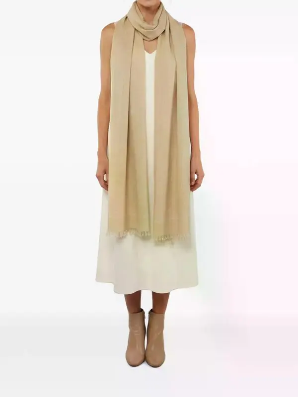 FERRAGAMO Frayed-edges Scarf