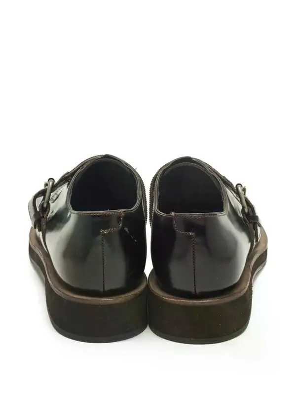 Brunello Cucinelli Monili Buckle-strap Derby Shoes