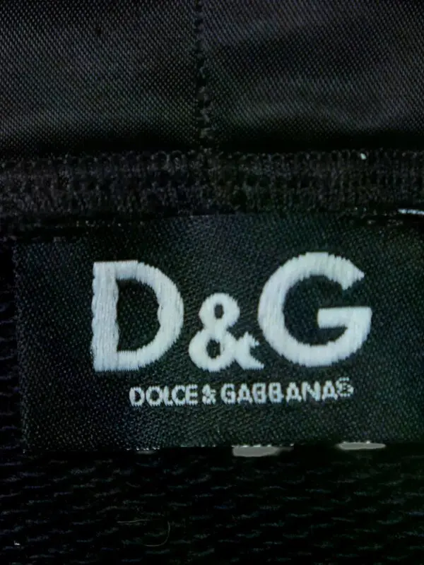 Dolce & Gabbana Long-sleeve Drawstring Hoodie With Slogan Patch