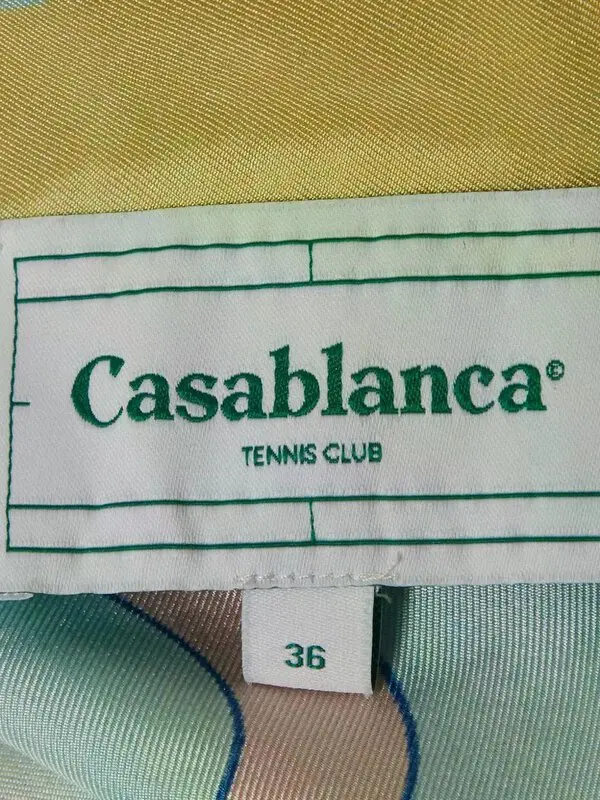 Casablanca Printed Silk Shirt