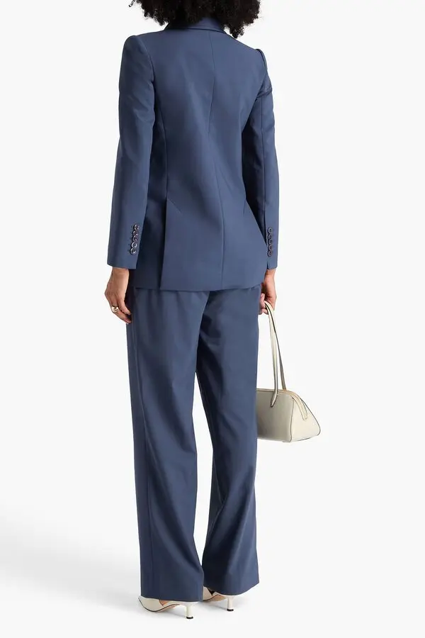 Zimmermann Doublebreasted Crepe Blazer
