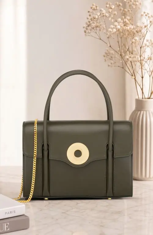 ARANYANI Myra Top Handle Bag - Deep Forest