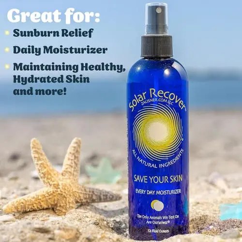 SOLAR RECOVER After Sun Moisturizing Spray Facial And Body Mist