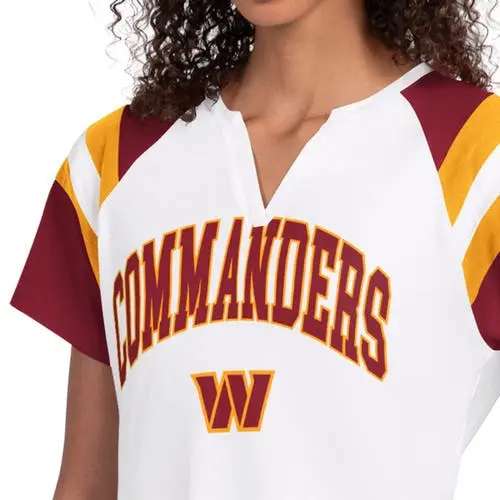 STARTER Washington Commanders Game On Notch Neck T-shirt
