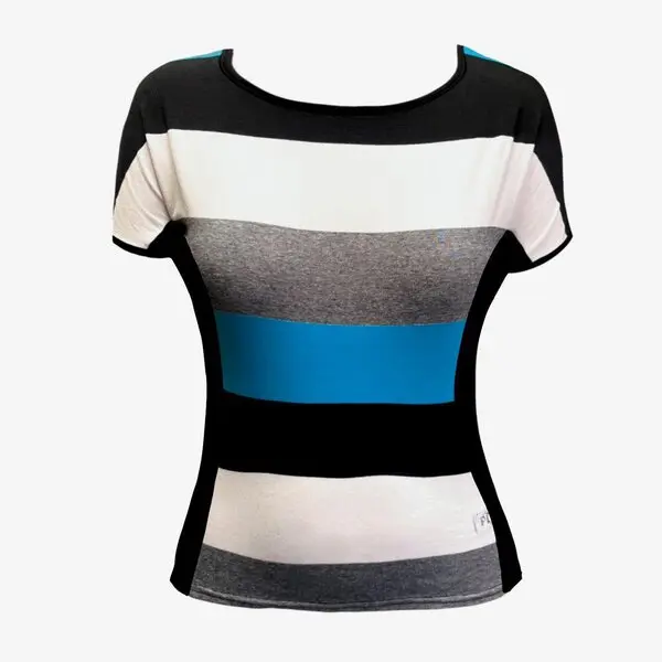 FROCK TALES Stripe Top - Blue