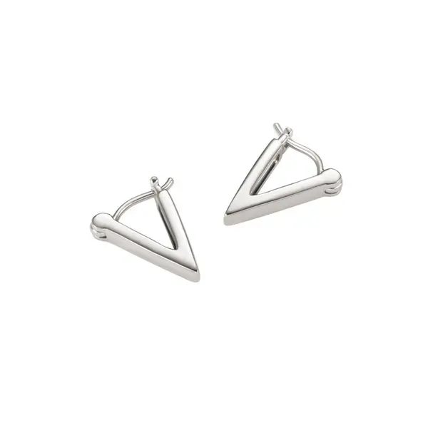 ARMINE + AMBROSE The A's Huggie Earrings