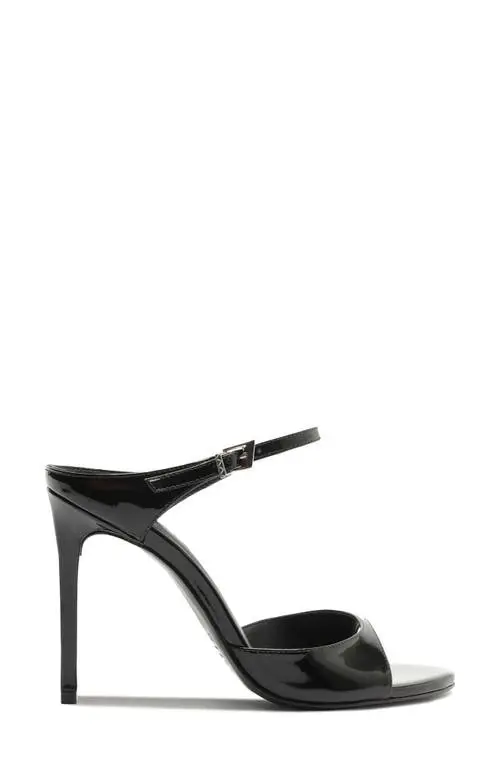 Schutz Lyra Ankle Strap Sandal - Black