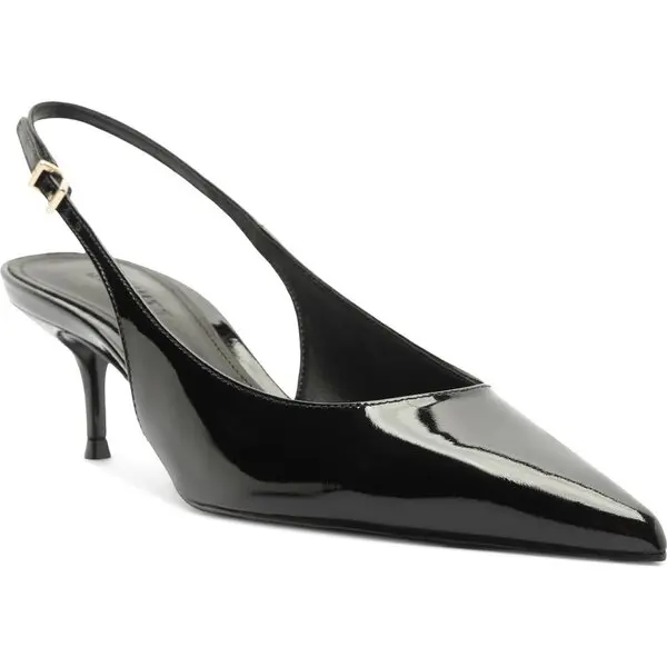 Schutz Paola Mid Slingback Pump - Black