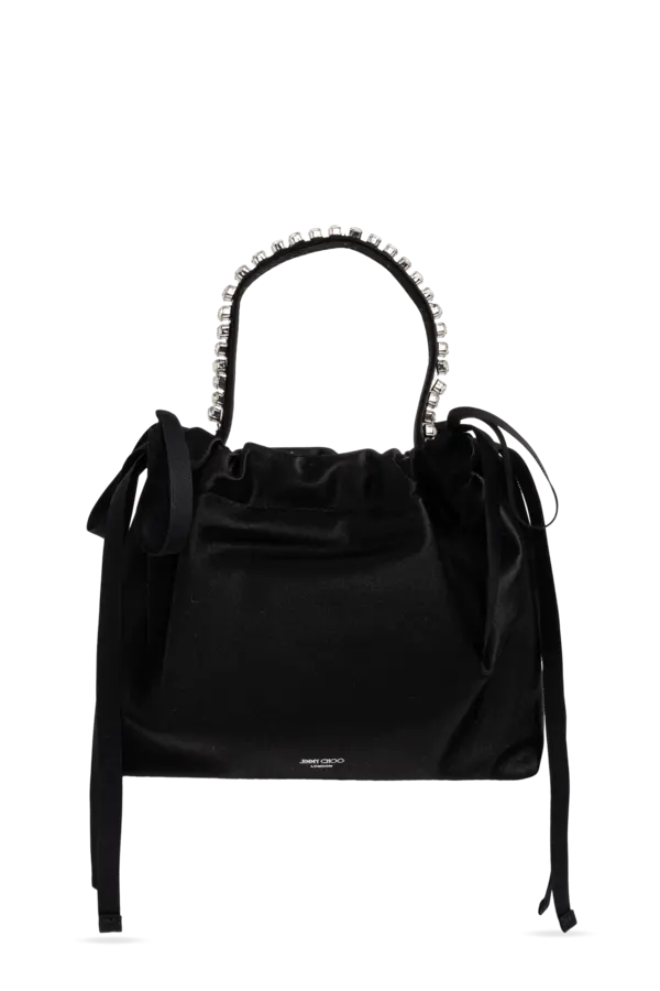 JIMMY CHOO Drawstring Mini’ Bag - Black