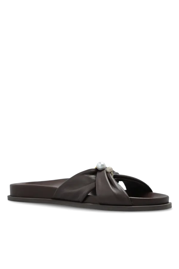 JIMMY CHOO Rafi’ Slides