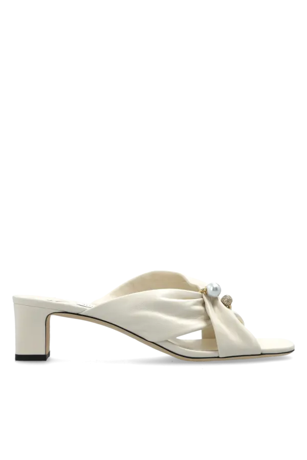 JIMMY CHOO Rafi 45’ Heeled Mules