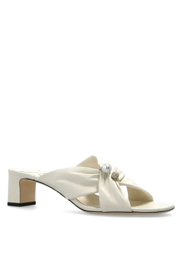 JIMMY CHOO Rafi 45’ Heeled Mules