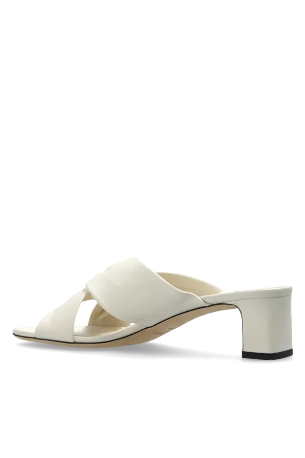 JIMMY CHOO Rafi 45’ Heeled Mules