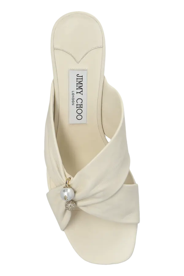JIMMY CHOO Rafi 45’ Heeled Mules