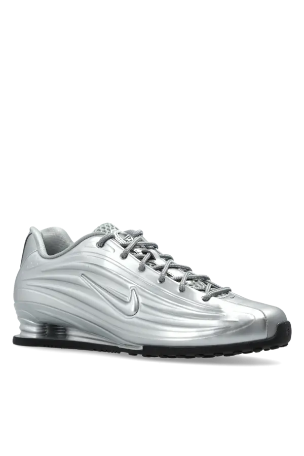 Nike Shox Z Metallic Sneakers - Silver