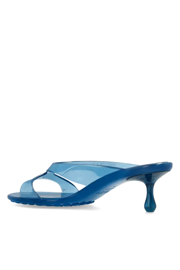 JIMMY CHOO Jelly Drop 50’ Heeled Mules