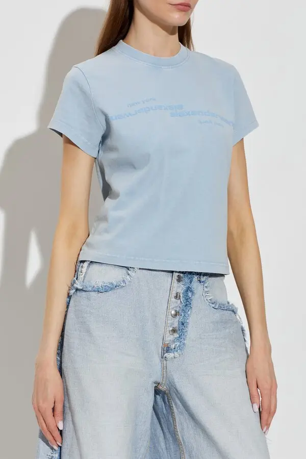 Alexander Wang T-shirt With Logo