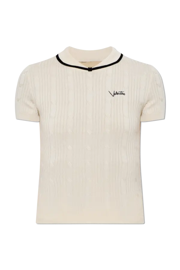 Valentino Garavani Top With "z" Logo