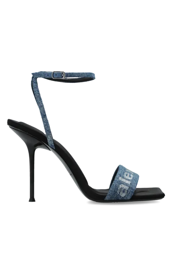 Alexander Wang Julie Billboard’ Heeled Sandals - Blue