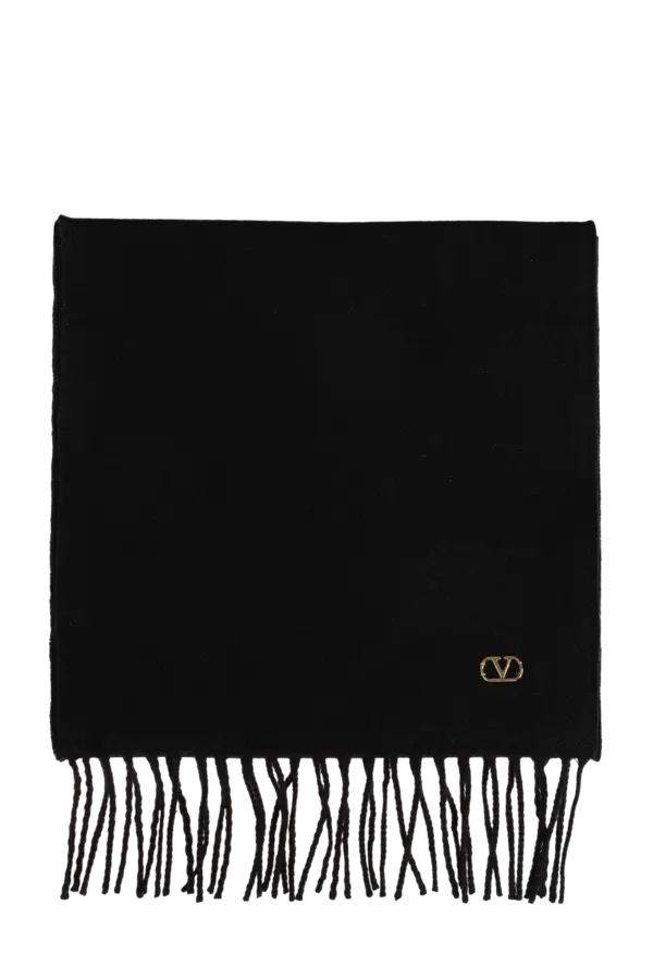 Valentino Garavani Cashmere Shawl - Black