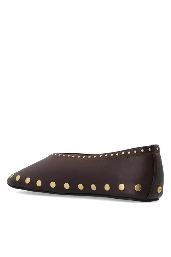 GANNI Ballet Flats With Studs
