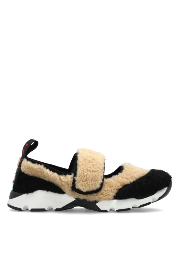 Marni Shoes With Logo - Beige