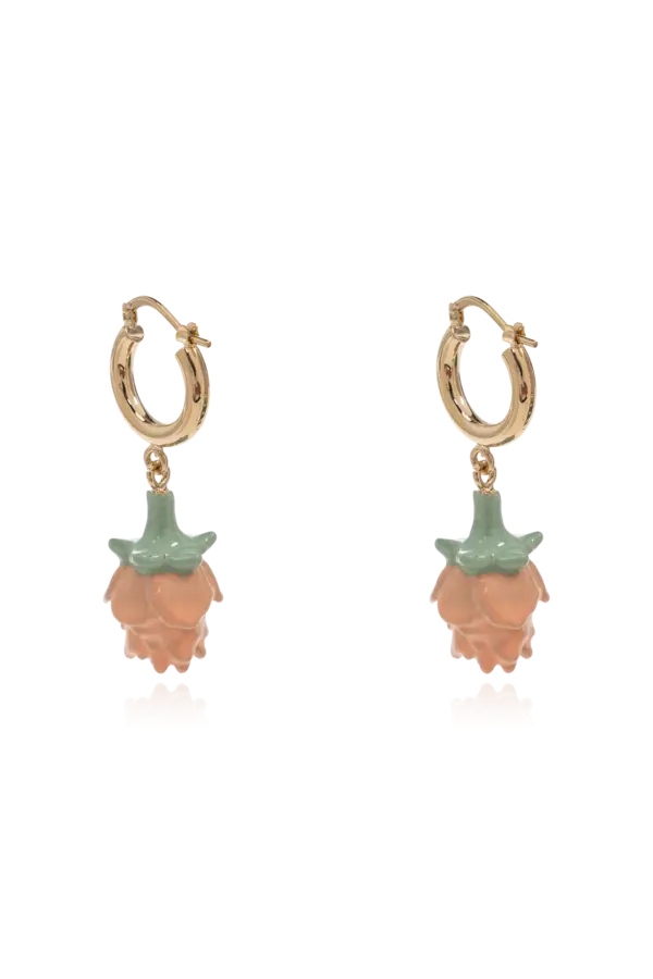 Marni Earrings With A Floral Motif
