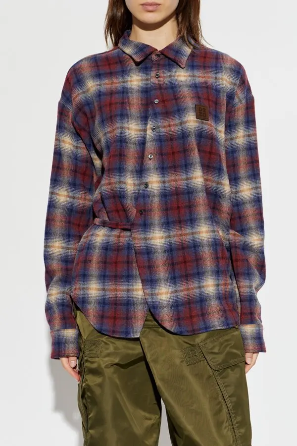 Dsquared2 Shirt Tied At The Waist