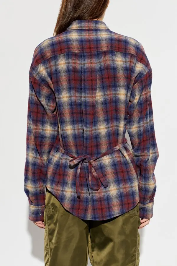 Dsquared2 Shirt Tied At The Waist