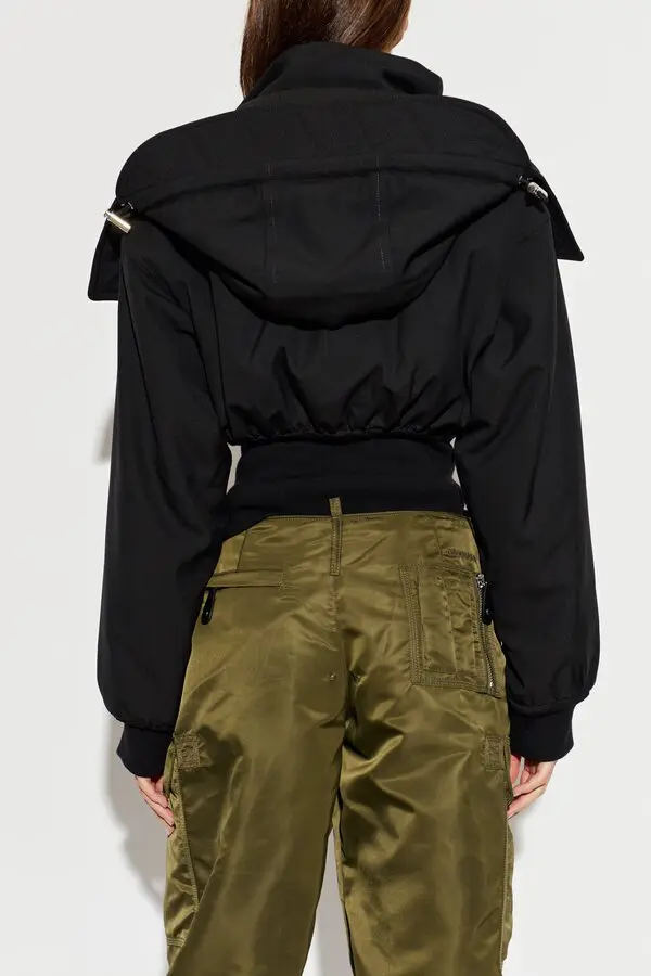 Dsquared2 Insulated Jacket With Detachable Hood