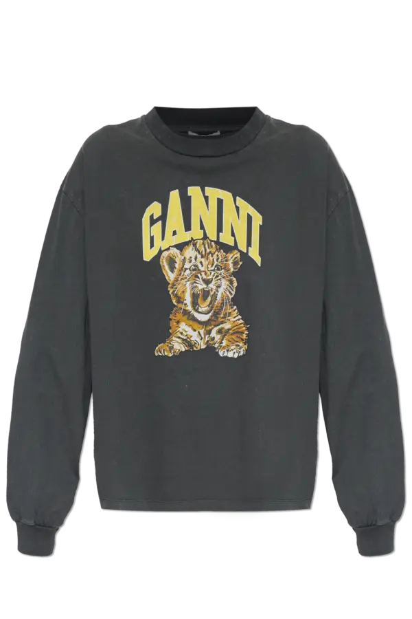GANNI Sweatshirt With Print