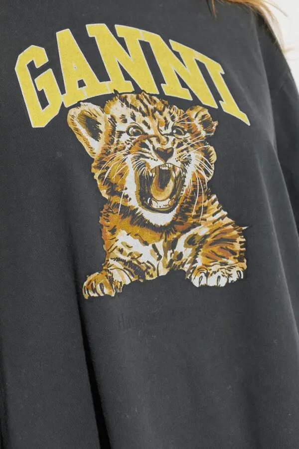 GANNI Sweatshirt With Print