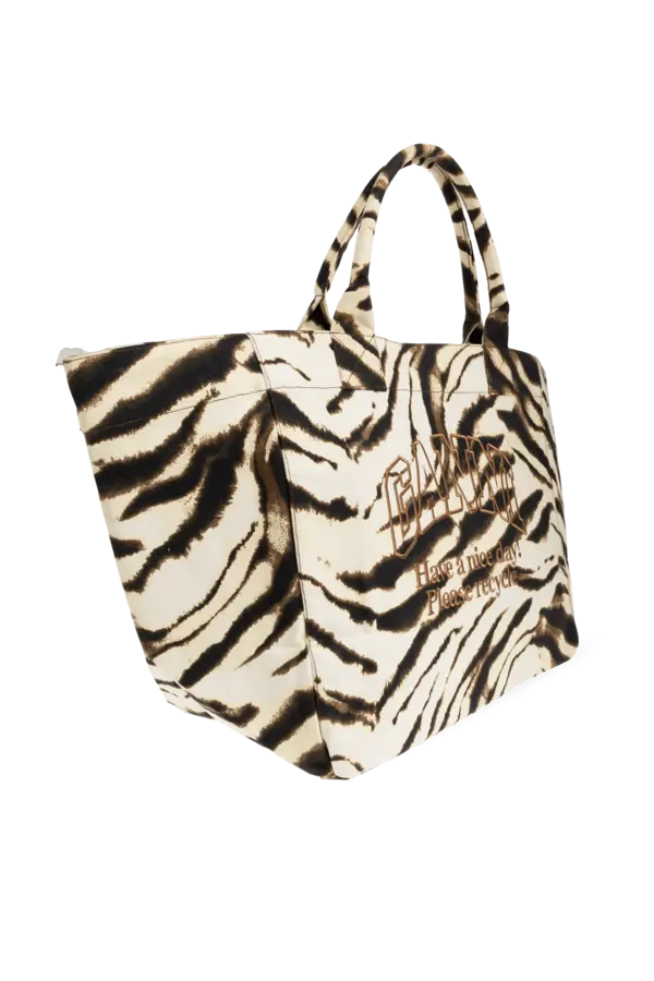 GANNI Animal Motif Bag