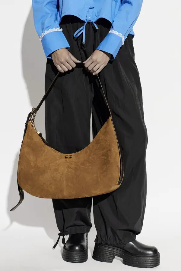 GANNI Bag With Embossed Logo