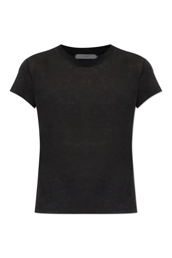 IRO PARIS Third" Linen T-shirt - Black