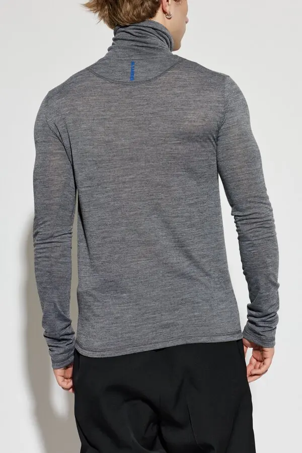 JIL SANDER Sweater With A Zip Collar