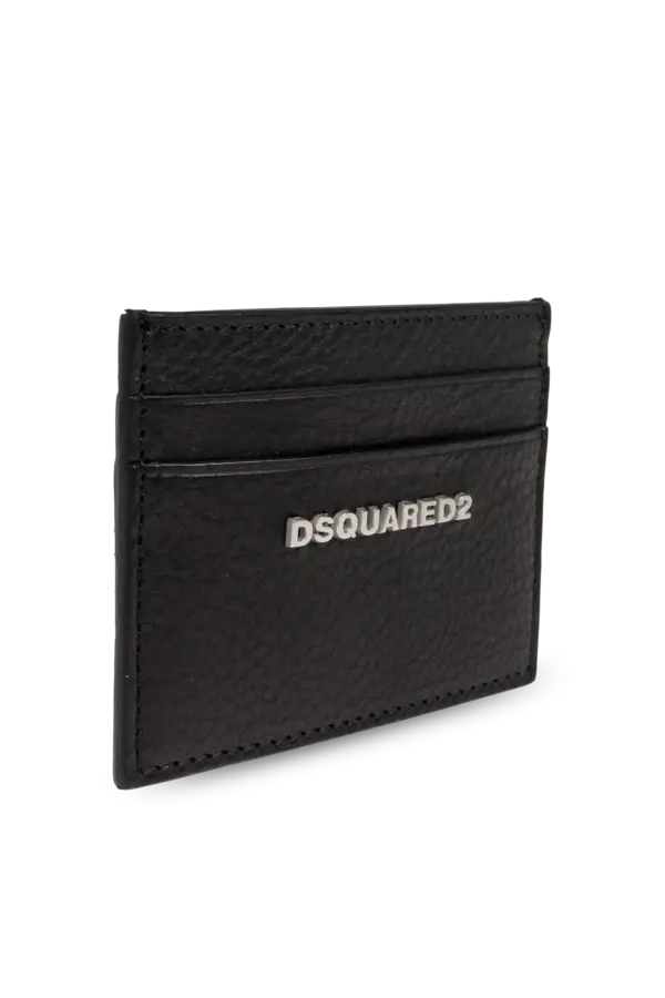 Dsquared2 Leather Card Holder With Logo