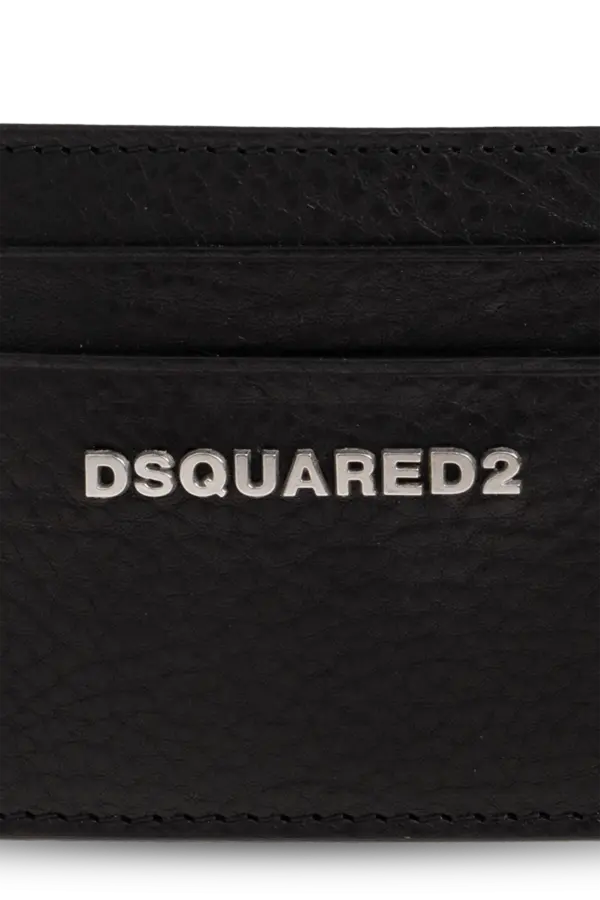 Dsquared2 Leather Card Holder With Logo