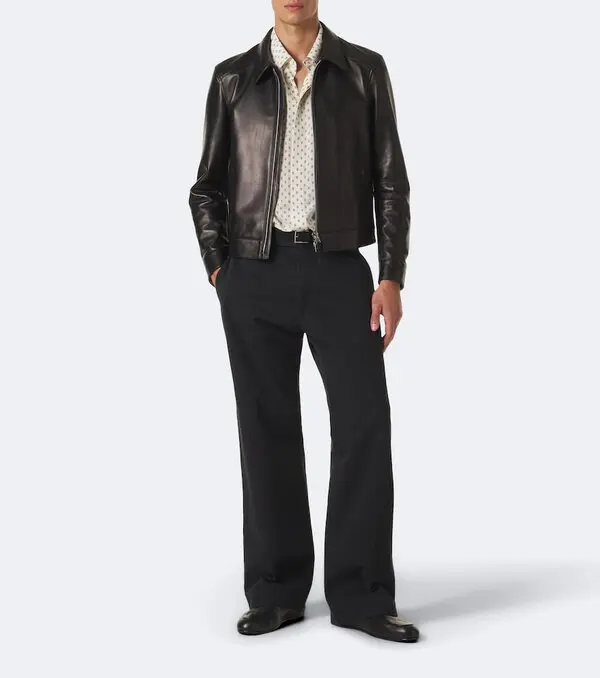 TOM FORD Leo Leather Loafers