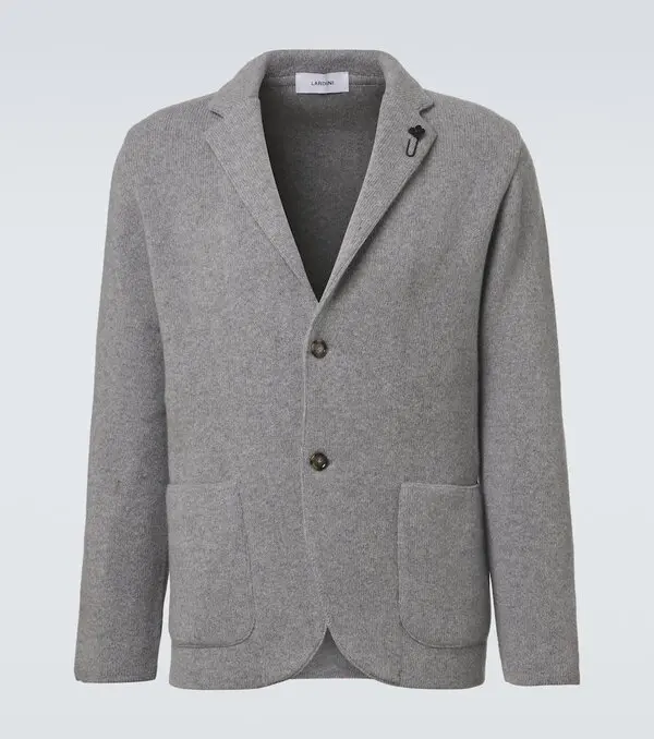 LARDINI Cashmere Blazer - Grey