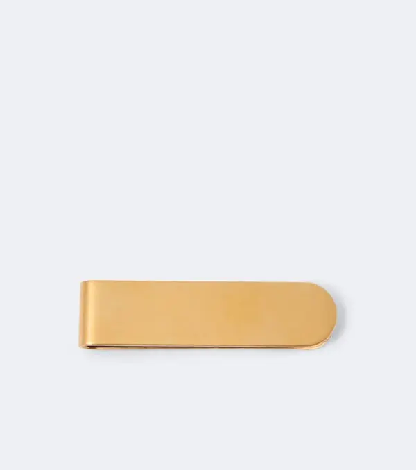 Saint Laurent Leather-trimmed Bill Clip