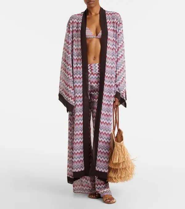 BANANHOT Bowie Chevron Flared Pants