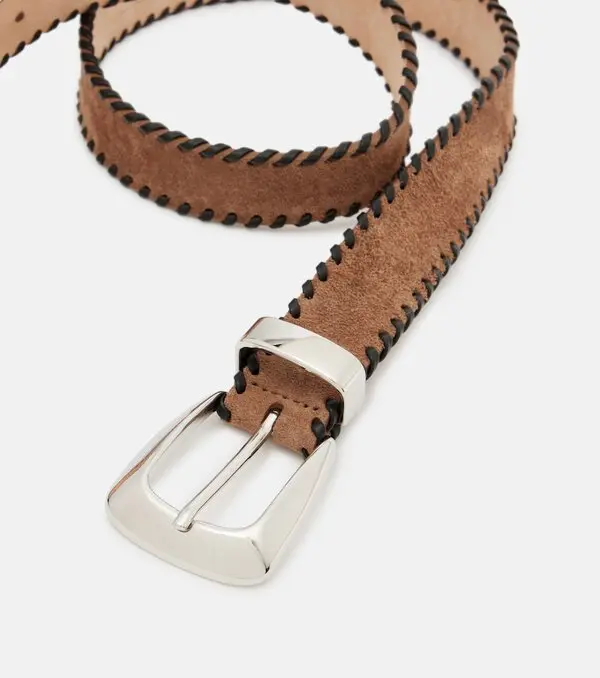 Khaite Benny Suede Belt
