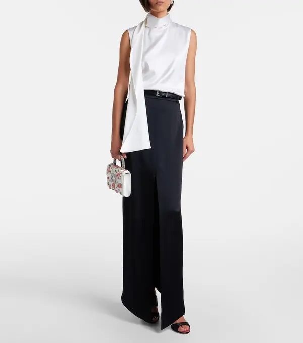 ROGER VIVIER Jewel Efflorescence Mini Top-handle Bag