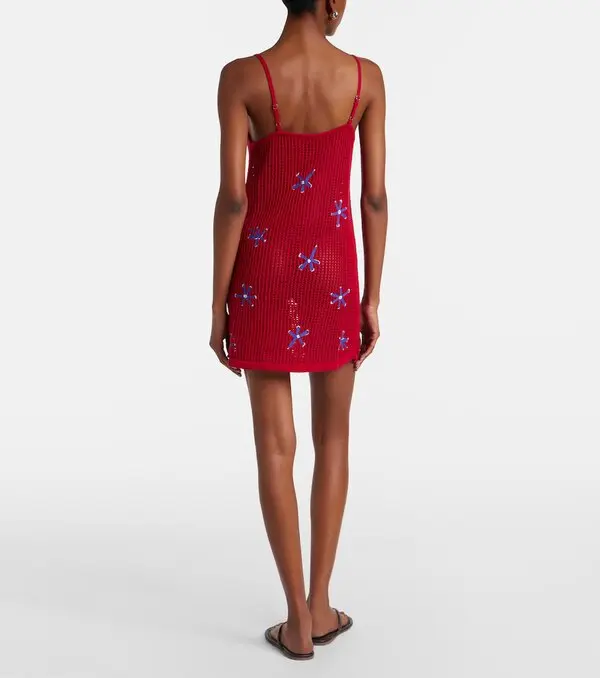 Staud Rio Crochet Cotton Beach Dress