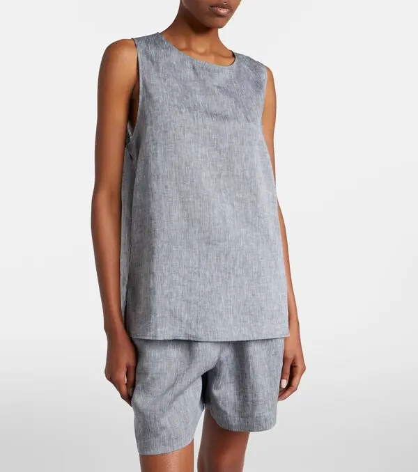 Asceno Cali Linen Top